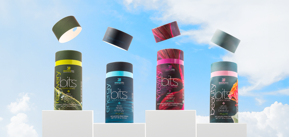 Spirulina and Chlorella Algae Tablets | BITS OF FOOD | ENERGYbits®