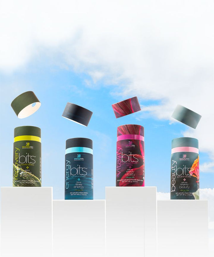 Spirulina and Chlorella Algae Tablets | BITS OF FOOD | ENERGYbits®