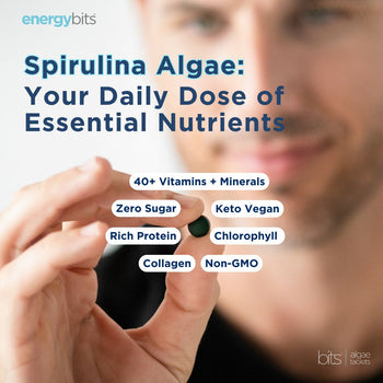 ENERGYbits® Spirulina Algae Supplements