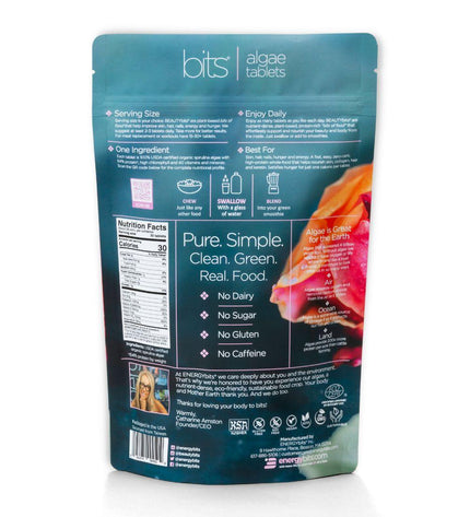 Spirulina and Chlorella Algae Tablets | BITS OF FOOD | ENERGYbits®
